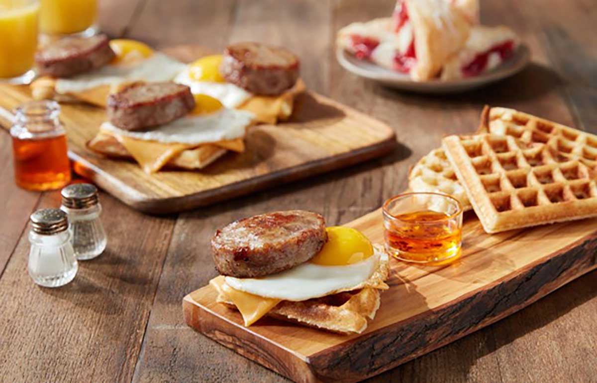 Maple Breakfast Sausage Sandwich | Prairie Fresh